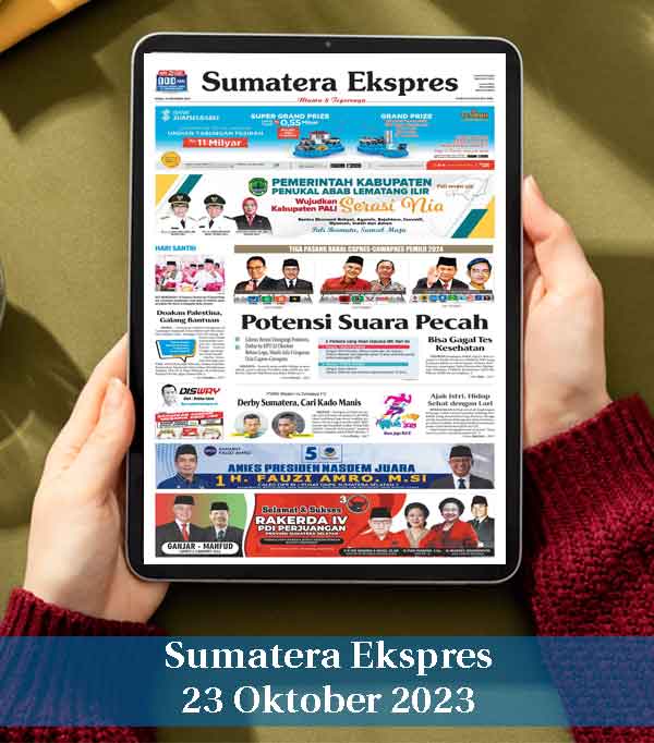 Sumatera Ekspres 23 Oktober 2023
