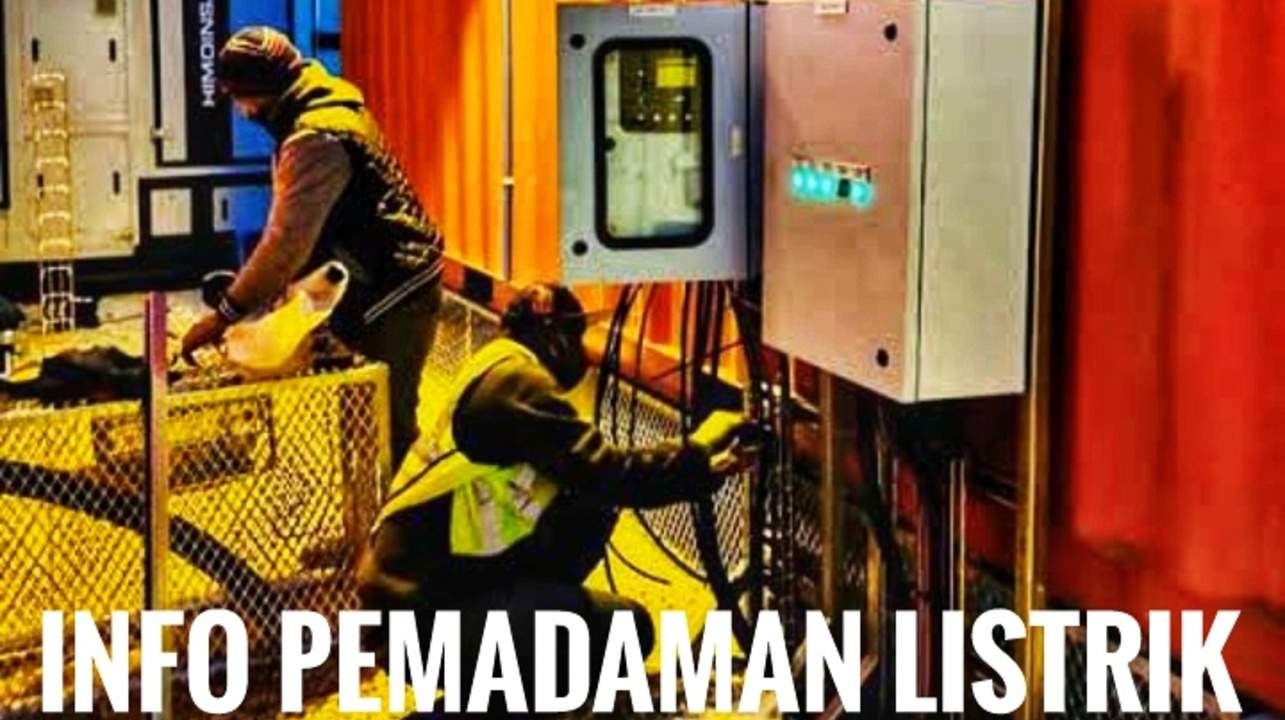 Pemadaman Listrik Melanda Palembang Jumat 8 Agustus 2025, Siapkan ...