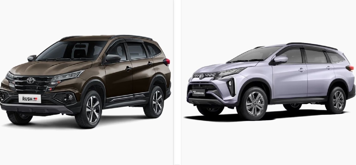 Toyota Rush 2025 vs Daihatsu Terios 2025: Duel SUV 7 Penumpang, Mana ...