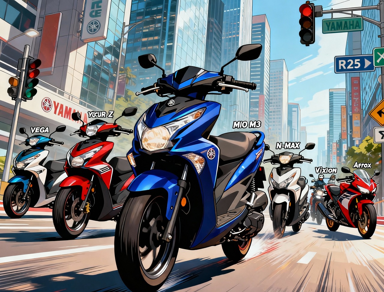 Harga Motor Yamaha Terbaru September–Oktober 2025, Lengkap dari Bebek ...