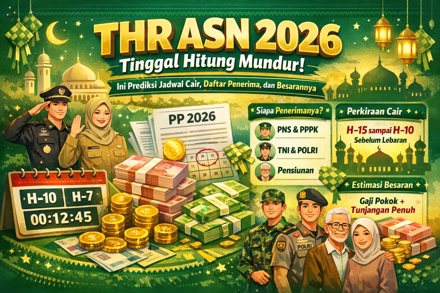 THR ASN 2026 Diperkirakan Segera Cair: Prediksi Jadwal, Penerima, dan ...