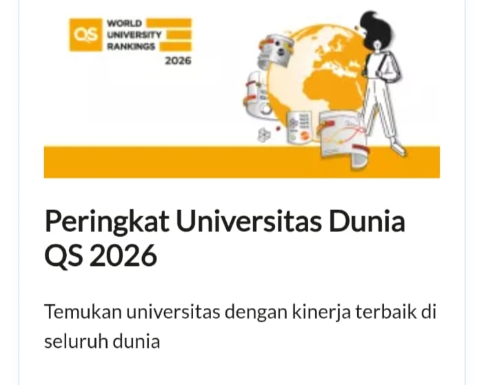 UI Puncaki Daftar, Ini 10 Kampus Terbaik Indonesia Versi QS WUR 2026