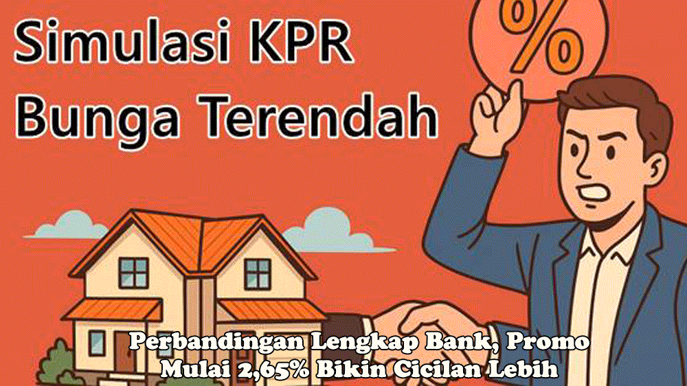 KPR Bunga Rendah 2026: Perbandingan Lengkap Bank, Promo Mulai 2,65% ...