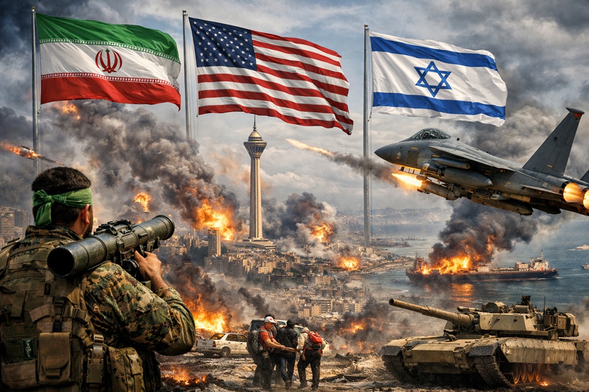 Perang Iran vs Amerika Serikat dan Israel 2026 Meledak: Dunia di Ambang ...