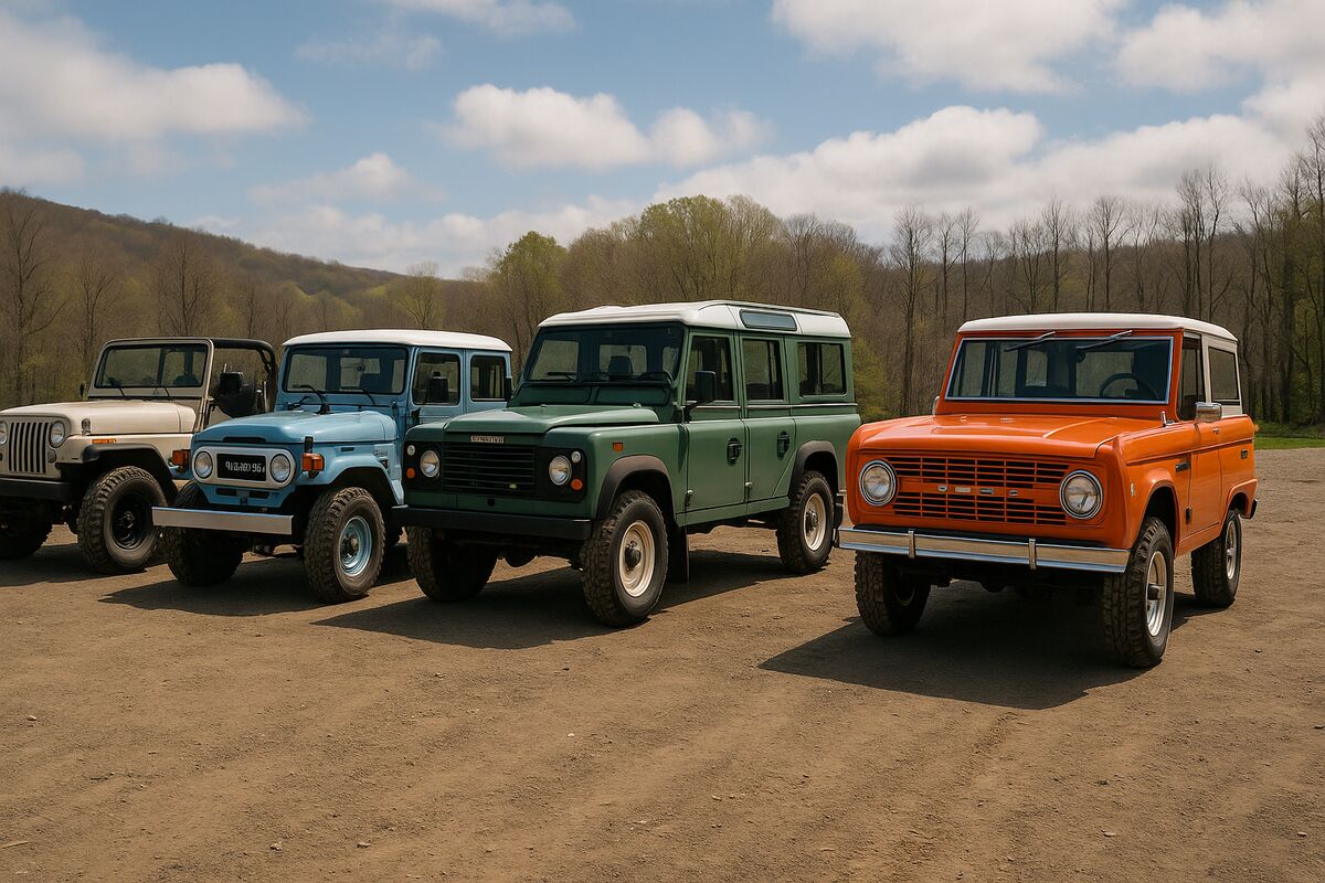 Deretan Mobil Off-Road Pesaing Toyota Land Cruiser Hardtop: Dari ...