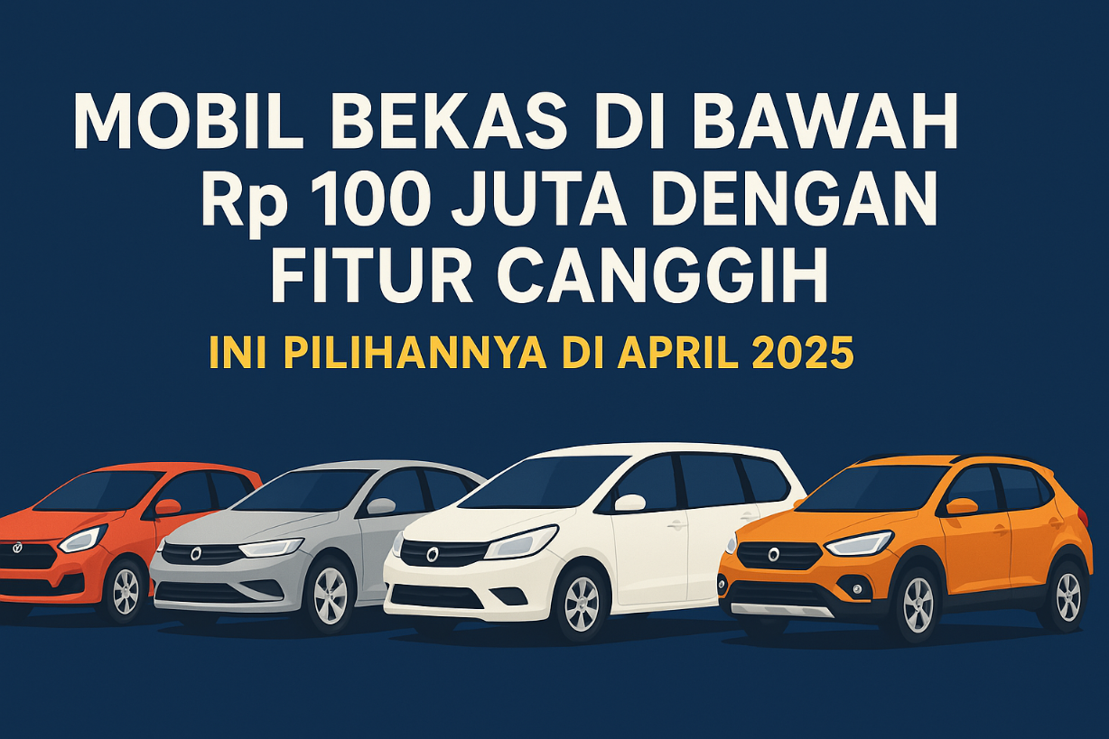 Mobil Bekas di Bawah Rp 100 Juta dengan Fitur Canggih, Ini Pilihannya ...