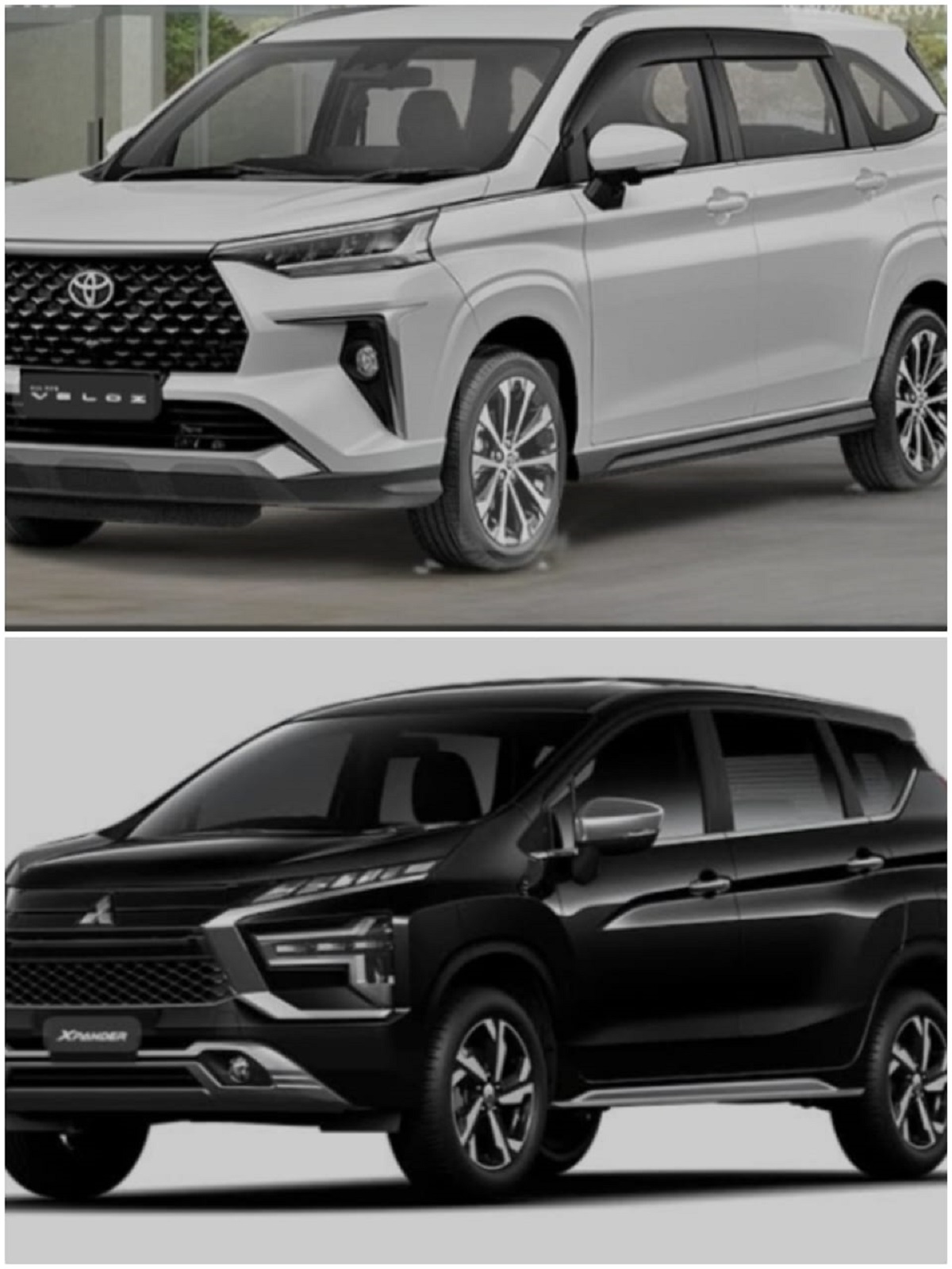 Pertarungan Sengit LMPV: Toyota All New Veloz vs Mitsubishi New Xpander ...
