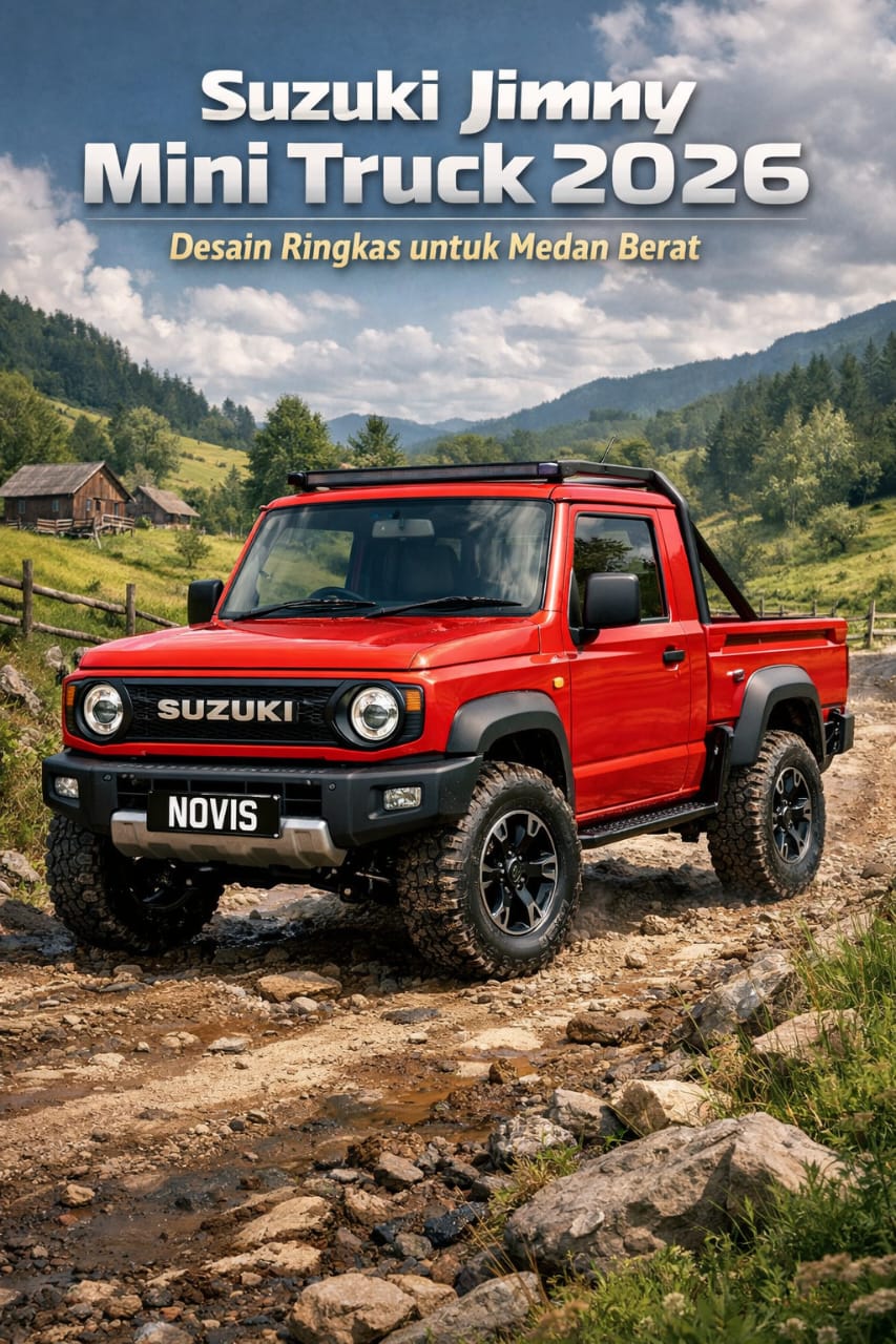 Suzuki Jimny Mini Truck 2026: Desain Ringkas untuk Medan Berat