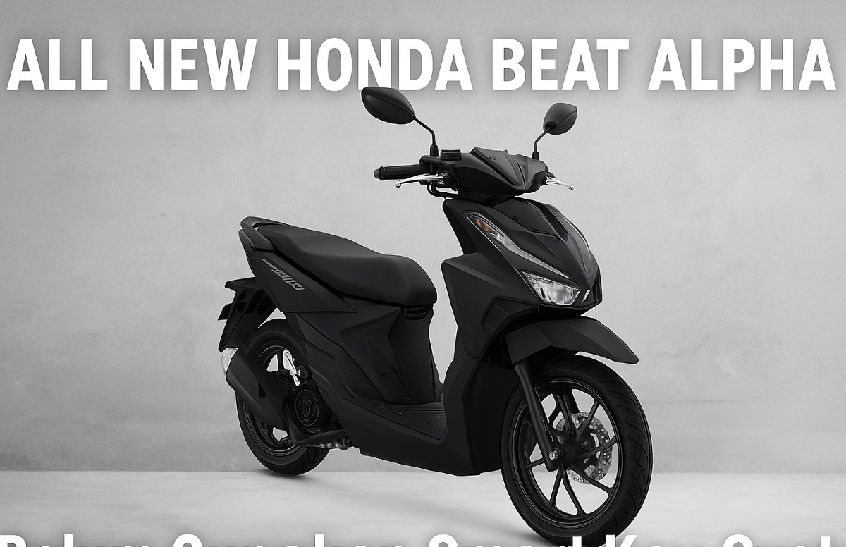 All New Honda Beat Alpha, Skutik Ganteng Ini Bikin Ngiler