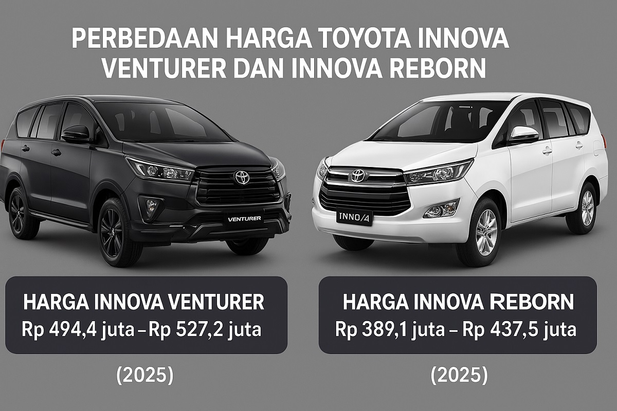 Perbandingan Toyota Innova Venturer dan Reborn: Mana yang Lebih Sesuai ...