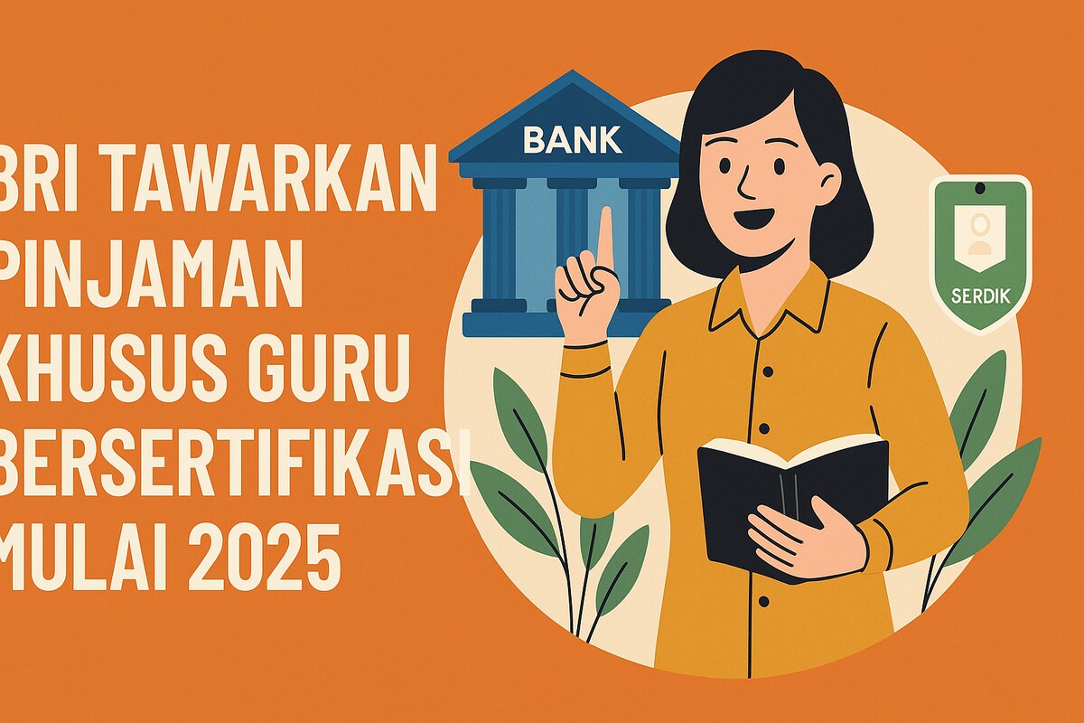 BRI Tawarkan Pinjaman Khusus Guru Bersertifikasi Juni 2025: Tanpa ...