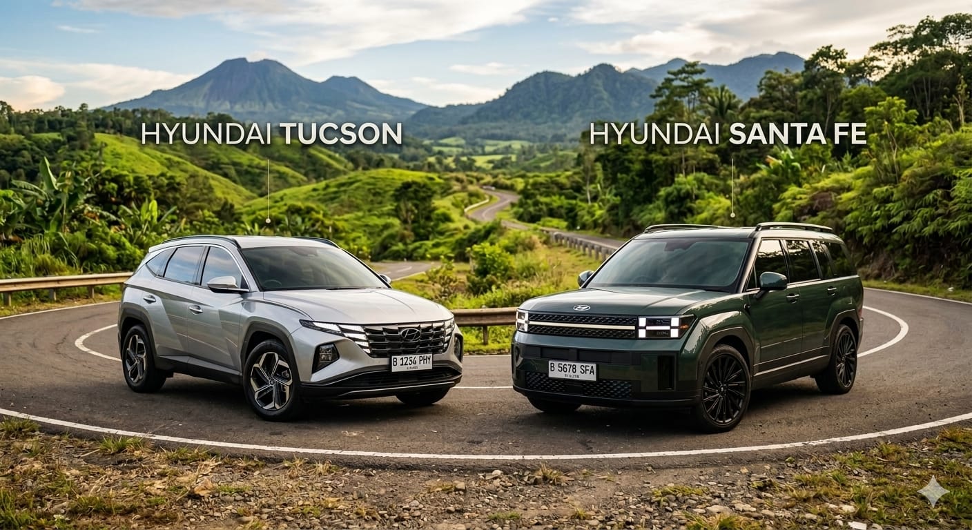 Hyundai Tucson vs Hyundai Santa Fe, Memilih SUV Hyundai yang Paling ...