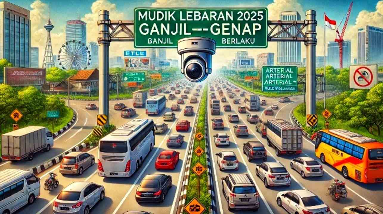 Wajib Tahu! Aturan Ganjil Genap Mudik Lebaran 2025, Simak Lokasi, Jadwal, dan Sanksi bagi ...