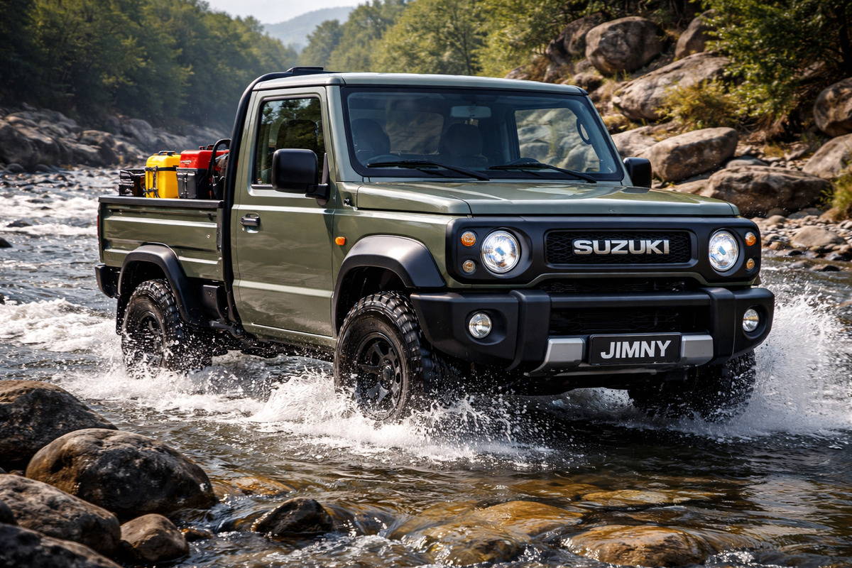 Spesifikasi Suzuki Jimny Mini Truck 2026: Pikap 4x4 Ringkas untuk Medan ...
