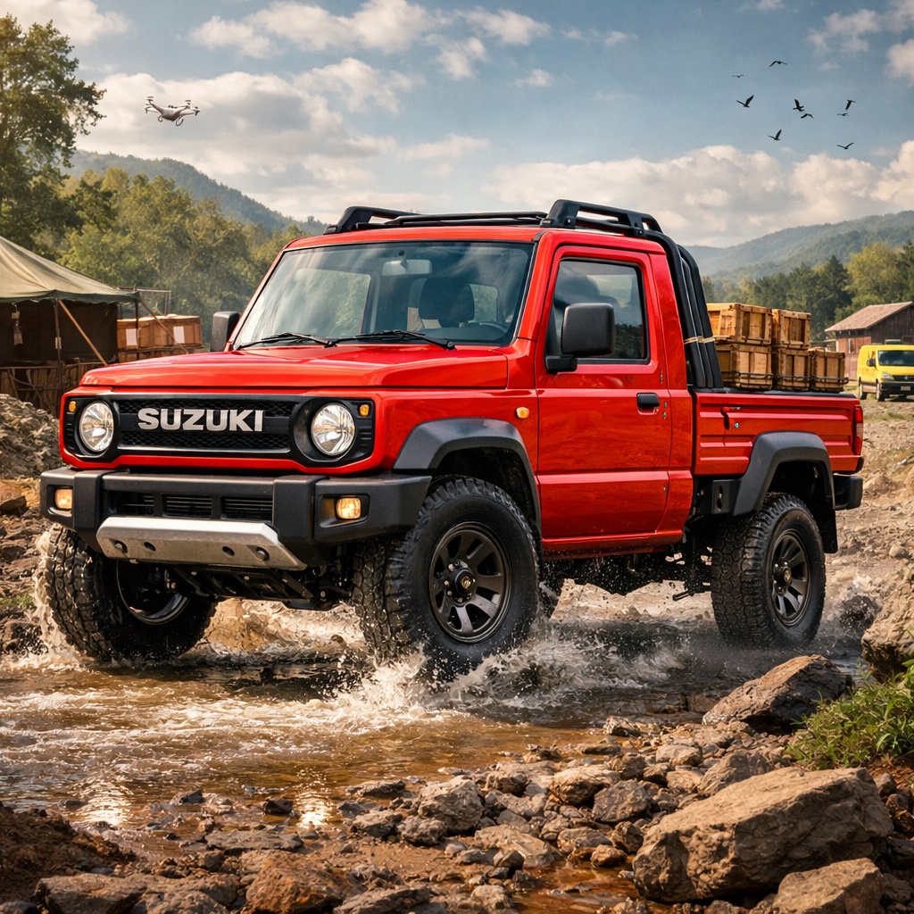 Suzuki Jimny Mini Truck 2026, Kendaraan Angkutan UMKM yang ...