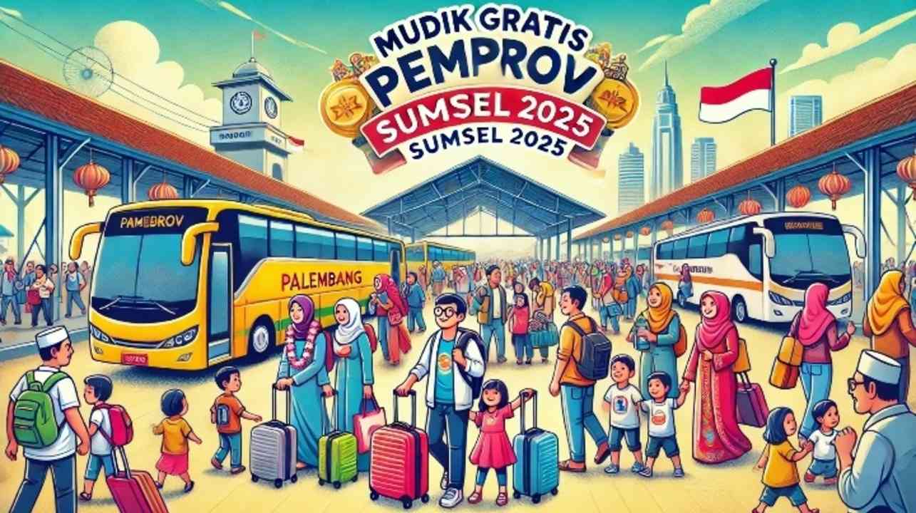 Asyik Lur! Mudik Lebaran 2025 Makin Seru, Pemprov Sumsel Sediakan 2.000 Kuota Gratis, Ini Rutenya!
