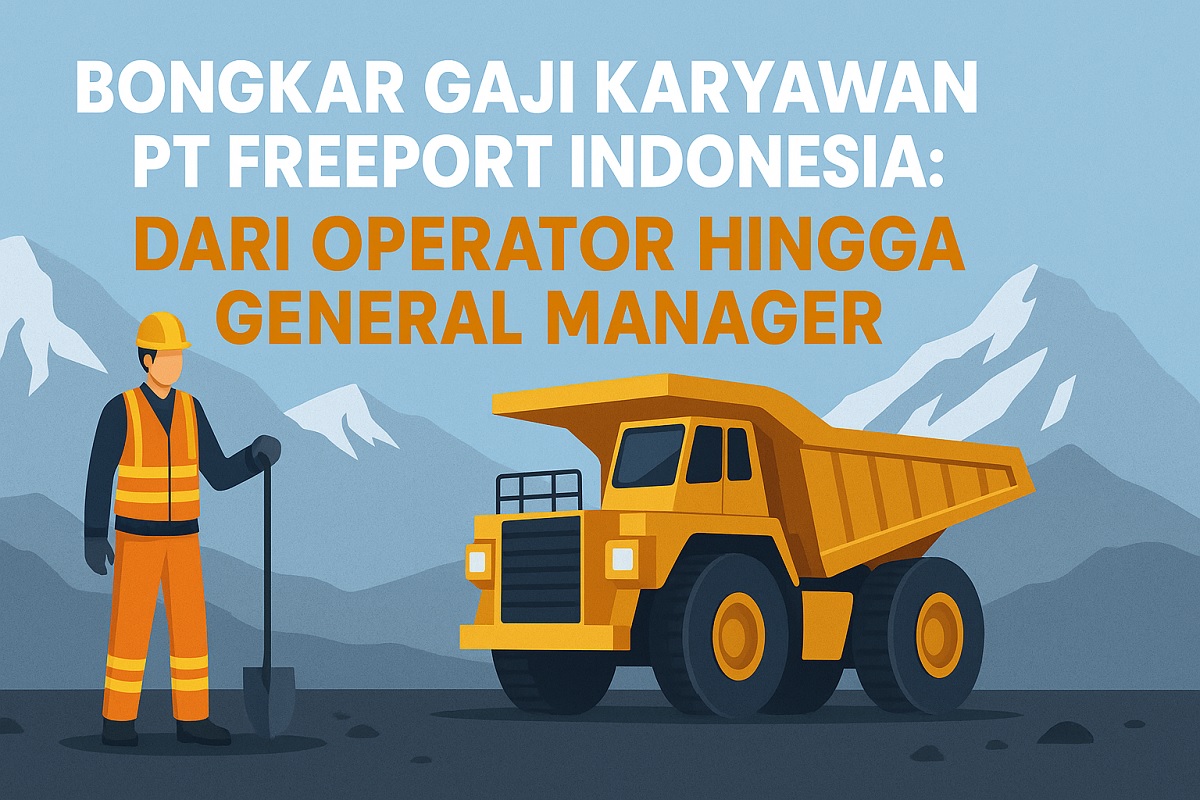 Bongkar Gaji Karyawan PT Freeport Indonesia: Dari Operator hingga ...