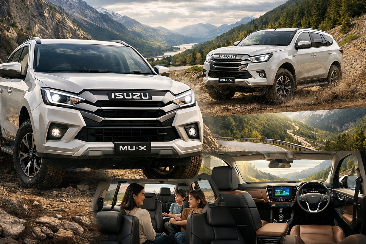 Isuzu MU-X Resmi Diperkenalkan, SUV Diesel Ladder Frame yang Kian ...