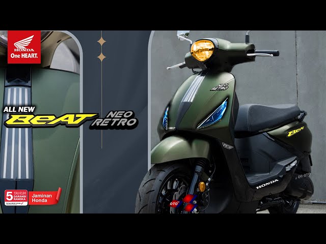Honda BeAT Neo Retro 2025 Hadir dengan Warna Baru, Fitur Unggulan, dan ...