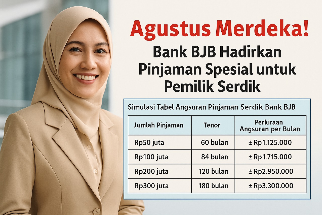 Semangat Kemerdekaan! Bank BJB Hadirkan Pinjaman Spesial untuk Pemilik ...