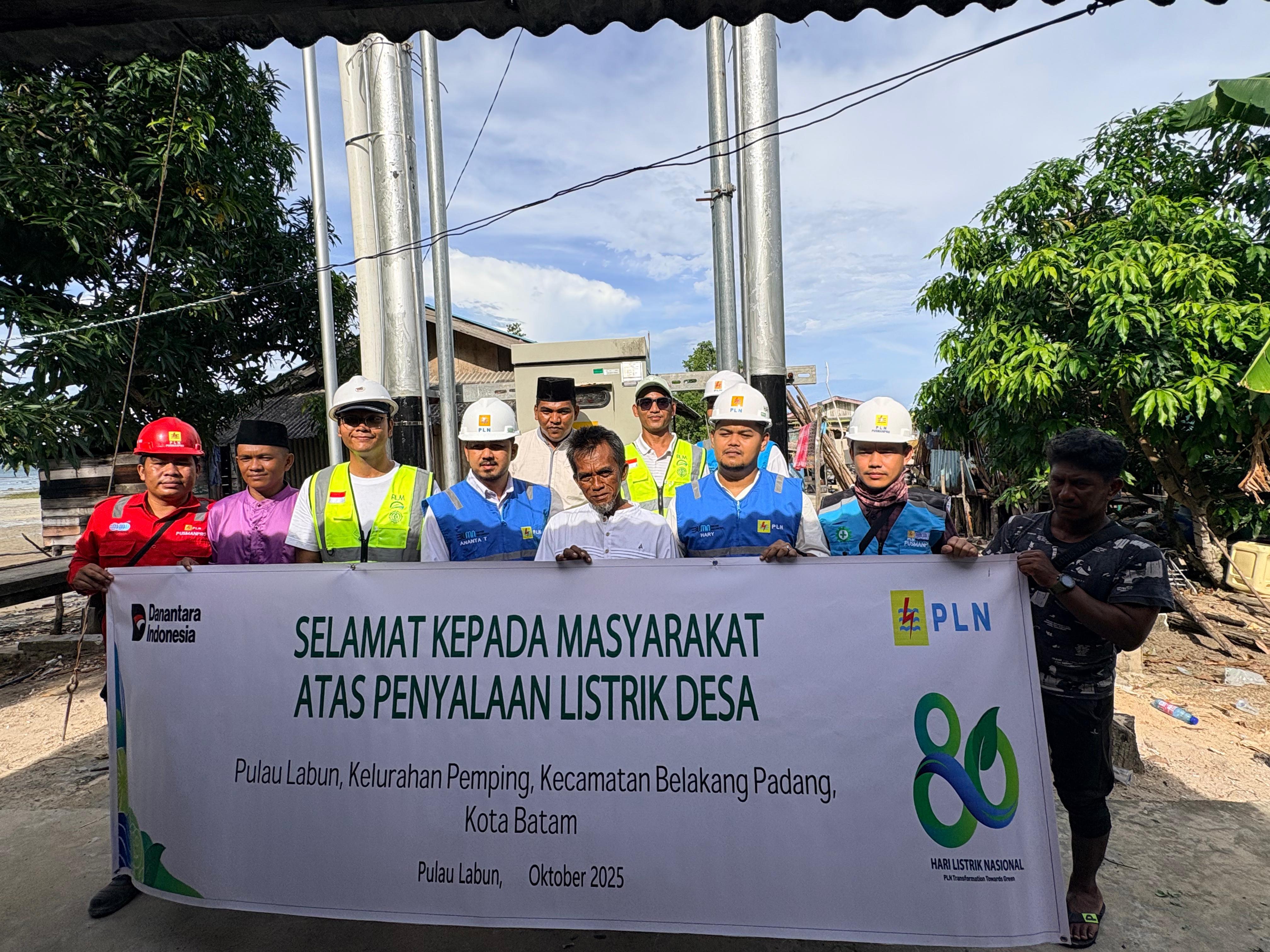 PLN Sukses Energize Kabel Laut Pemping–Labun, Pulau Labun Kini Nikmati ...
