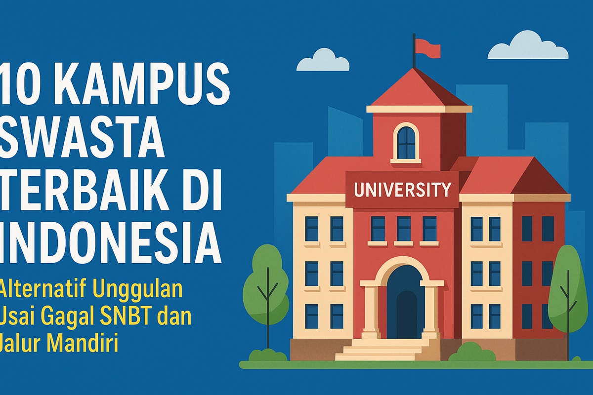 10 Kampus Swasta Terbaik di Indonesia, Alternatif Unggulan Usai Gagal ...