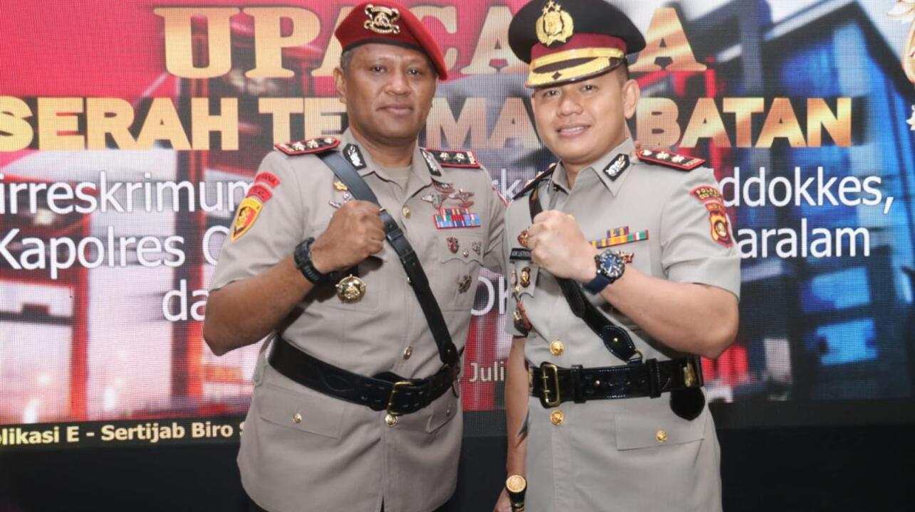 Resmi Jabat Kapolres OKU Timur Gantikan AKBP Kevin Leleury, Inilah ...