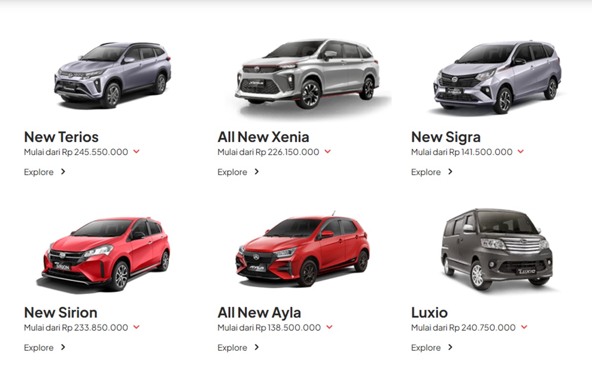 Daftar Harga Mobil Daihatsu Terbaru di Tahun 2025: Dari Ayla Hemat ...