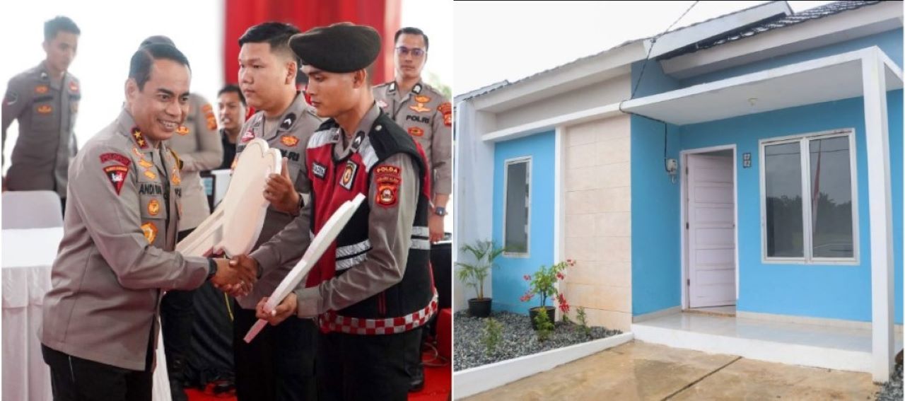 Kurangi Ketergantungan Asrama, Kapolda Sumsel Groundbreaking Rumah ...