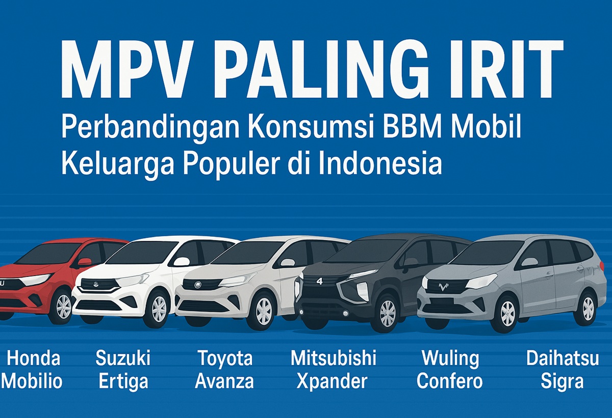 Deretan MPV Paling Irit: Ini Perbandingan Konsumsi BBM Mobil Keluarga ...